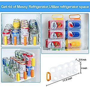 [4 PACK] UPGRADED 240356402 Upper Refrigerator Door Shelf & 240323002 Bottom Door Bin Replacement Compatible with Frigidaire Refrigerator Door Shelf FGHS2631PF4A,FGHS2655PF5A,FGUS2642LF2,LGUS2642LF1