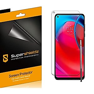 (6 Pack) Supershieldz Designed for Motorola Moto G Stylus 5G [Not Fit for 2022 Model] Screen Protector, High Definition Clear Shield (PET)