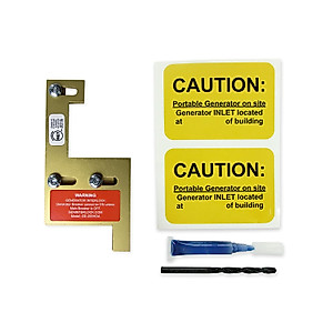 GE-200HDA GE General Electric Generator Interlock Kit for Verticle Main 150 or 200 amp Panel