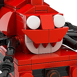 217 Pieces Charles Spider Train Building Toy Set for Kids, Boys, Girls; Horror Game Chooo Chooo Charles Toys Spider Train Figure Model Animal Building Kit, Creative Desktop Decorations Birthday Gift