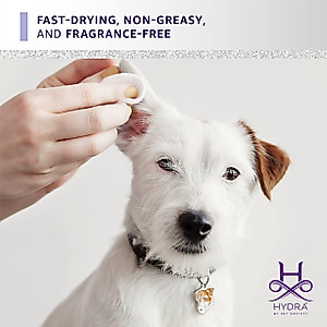 Hydra Professional Ear Cleaner, Cat and Dog Ear Cleaner, All Breeds and Coat Types, 16.9 Ounces