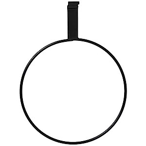 American Garden Works PH-10 Wall Mount Pot Holder, 10", Black