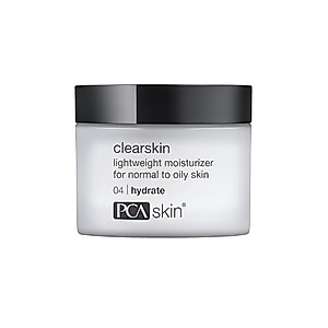 PCA SKIN Clearskin Lightweight Face Moisturizer for Oily Skin, Daily Hydrating Facial Moisturizer for Oily, Acne-Prone, and Sensitive Skin, Quick Absorbing, Reduces Discolorations, 1.7 oz Jar