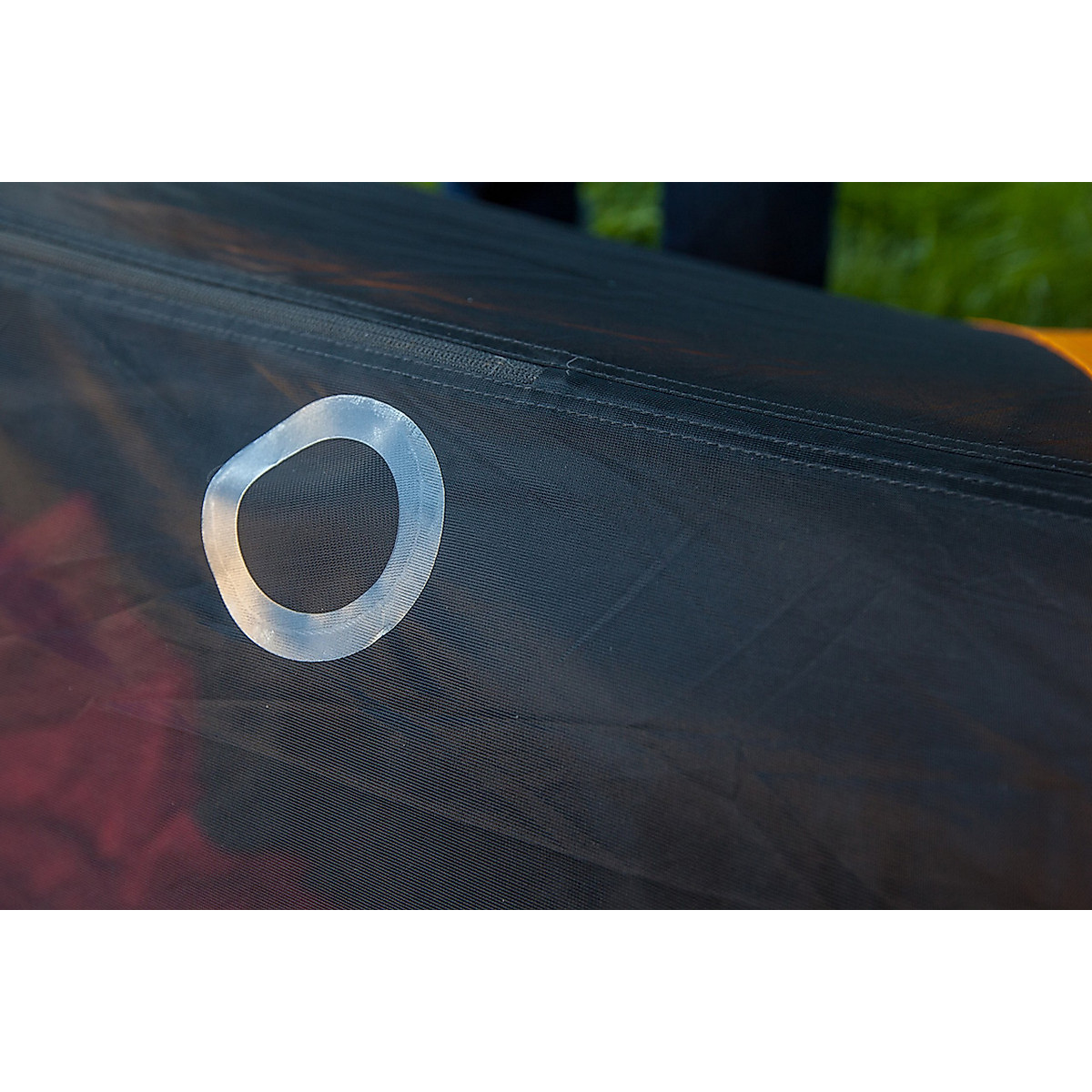 GEAR AID Tenacious Tape Mesh Patches for Tent and Bug Screen Repair, 3” Rounds, Black Mesh