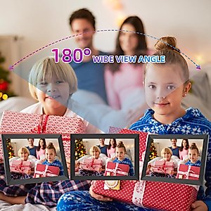 REUMAR 32GB Digital Picture Frame,10.1 inch,WiFi Smart Digital Photo Frame IPS LCD Touch Screen,auto-Rotate,Easy Setup to Share Photos and Videos Via Frameo APP from Anywhere Anytime