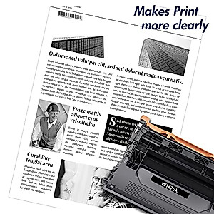 147X Black Toner Cartridge 1-Pack with Chip Compatible Replacement for HP 147X 147A W1470X W1470A for HP Laserjet Enterprise M610n M611dn M611x M612dn M612x MFP M634h M635fht Printer High Yield Ink