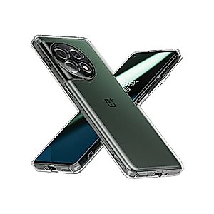 Cresee Case for OnePlus 11 5G, Thin Clear Cover with Camera Protection Slim Shockproof Flexible TPU Phone Case for OnePlus 11 - Transparent