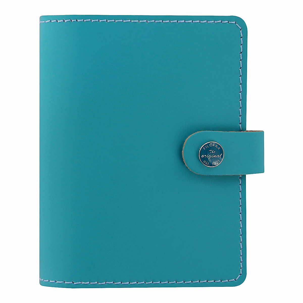 Filofax The Original, Pocket Organizer, 4.75 x 3.25 inches, Turquoise (C026084-20)