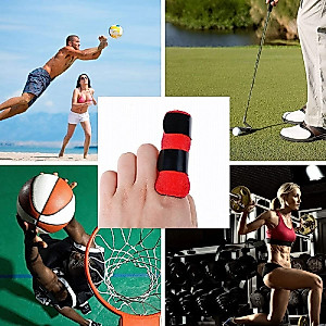 Finger splint , Trigger Finger Splint , Arthritis ​Injuries Splints Straightenin , Stabilize Arthritis Sprains , Adjustable Fixing Finger Fractures Splints, Finger Trigger Knuckle Protect 2 PCS(red)