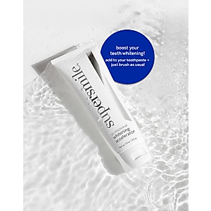 Supersmile Professional Whitening Accelerator - Powerful Whitening without Sensitivity - Safe and Effective on Dental Restorations (3.6 Oz)