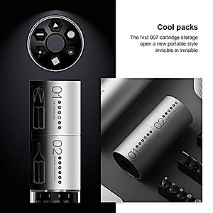 Wowstick Dual-power Lithium Household Screwdriver Set, Electric Screwdriver Kit with Electric Maximum Torque 0.9Nm; Manual Maximum Torque 3Nm