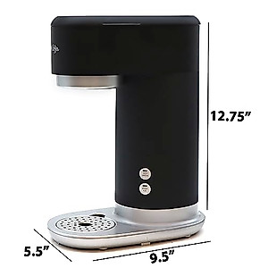 Mr. Coffee Iced Coffee Maker, Single Serve Hot and Cold Coffee Maker with 22 ounce Reusable Tumbler, Filter and Wholesalehome Cloth