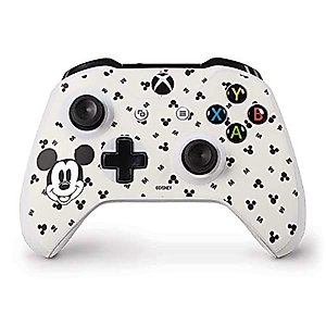 Skinit Decal Gaming skin compatible with Xbox One S Controller - Officially Licensed Disney Mickey Mouse Classic Design