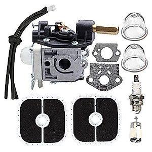 Butom SRM-266 Carburetor with Filters Maintenance Kit for ECHO SRM-266S SRM-266T SRM-266U PAS-266 PPT-266 PPT-266H PE-266 PE-266S SHC-266 HCA-266 Trimmer Weedeater RB-K112