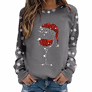 Matching Family Christmas Pajamas Sets Christmas Couple Pajamas Womens Christmas Dress Santa Xmas Tree Graphic Clothes Womens Mens Christmas Trees Christmas Family Shirts Tight Long Sleeve Shirt