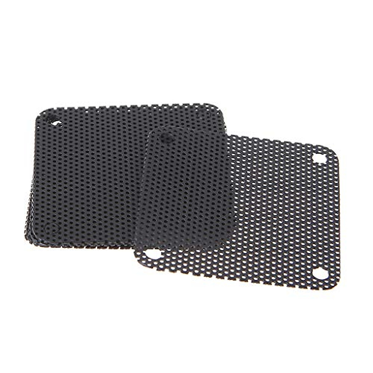Tebatu PVC Fan Dust Filter PC Dustproof Case Cuttable Computer Mesh Cover 40mm Mesh Black