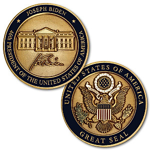 Joeseph Biden 46th President of The United States Challenge Coin
