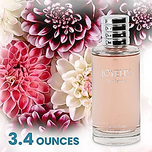 Regal Fragrances women perfume Joyeux - Inspired by the Scent of the Joy By Dior's Women's Eau de Parfum - with a fresh and floral scent 100ml (3.4 Fl Oz)