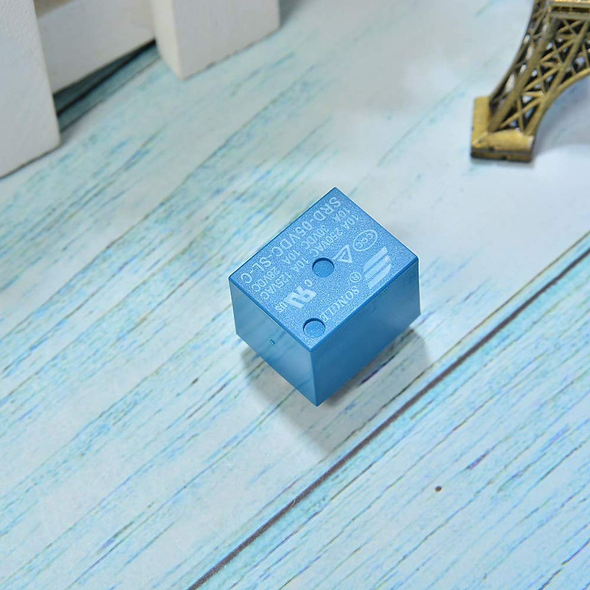 Comimark 5Pcs Original SONGLE SRD-12VDC-SL-C Mini Power Relay T73-12V 10A 12V 5 Pins