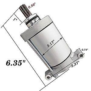 Start Motor Compatible with Hisun 500 550 700 750 2008-2016 ATV UTV Include Massimo Supermach Bennche Big Muddy 31200-004D-0000 31200-F39-0000