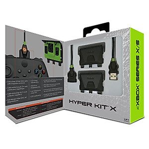 Bionik Hyper Kit For Xbox Series X/S: 2 High Capacity 1200 mAh Rechargeable Battery Packs with 10-Foot Magnetic Charge Cable