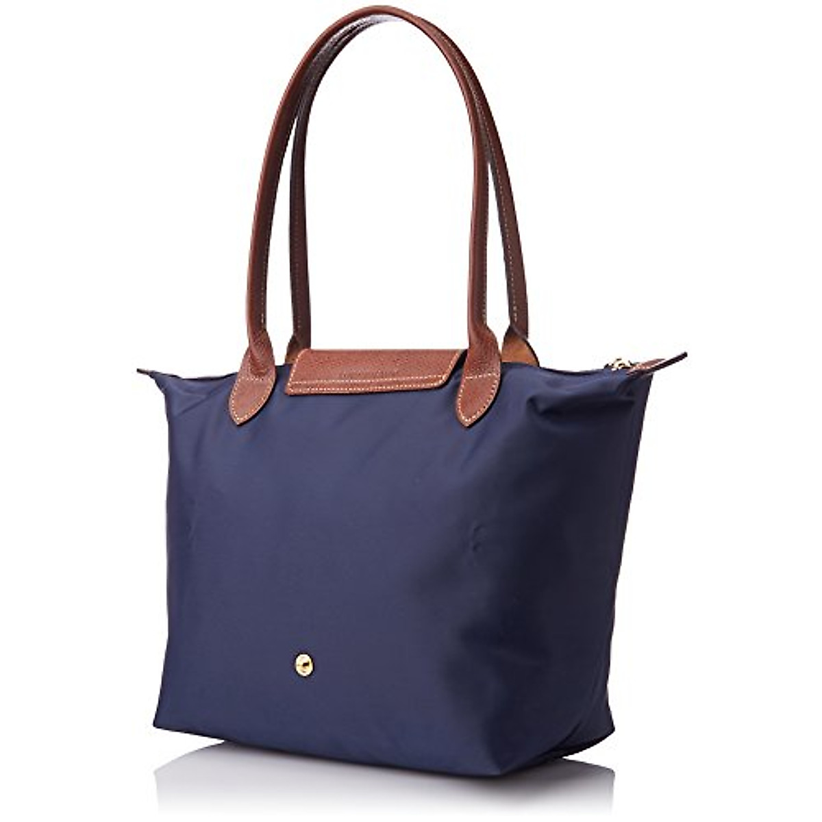 Longchamp Le Pliage Tote Shoulder Bag, Navy Blue, Medium