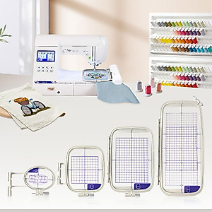 Sew Tech Embroidery Hoops for Brother PE800 SE1900 PE770 780D PE700 PC6500 Brother Innovis 1250 700 Babylock Embroidery Machine Hoop