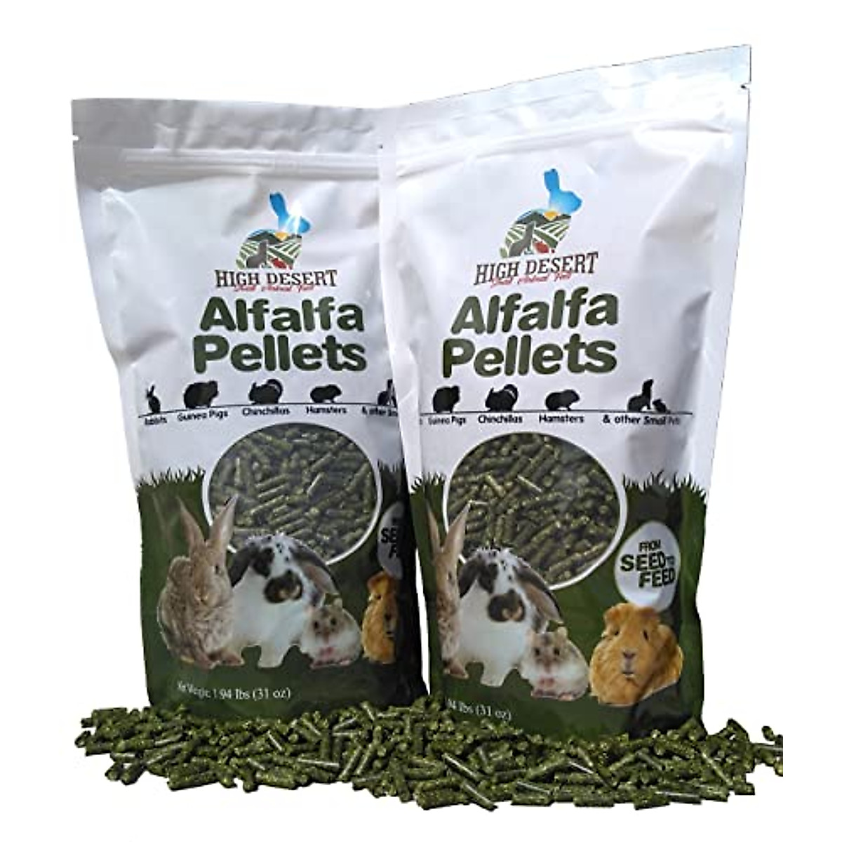 High Desert Delight Alfalfa Pellets: The Holy Grail of Small Pet Food for Your Furry, Feathered, and Shelled Friends