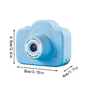 Lanhui Digital Camera Toy for Kids - Children's Portable Rechargeable Built-in Games Photo Video Digital Camera with 32G Memory Card Gift for Boys Girls