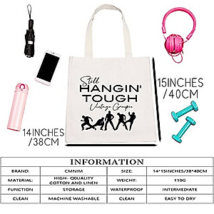 CMNIM Boy Band Gift New Kids Concert Tote Bag Original Teen Pop Novelty Gift for NKOTBlock Girls Music Lover (New Kids Tote Bag)