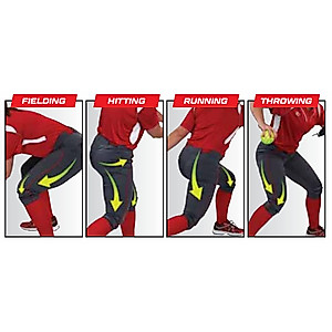 Rawlings Premium Yoga Style Game/Practice Fastpitch Softball Pant, Adult, Solid Color, White, Medium