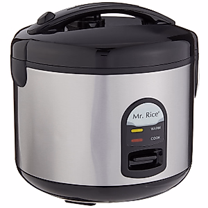 6 Cups Rice Cooker with Stainless Body