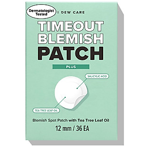 I DEW CARE Hydrocolloid Acne Pimple Patch - Timeout Blemish Original + Timeout Blemish Plus Bundle