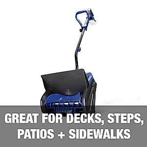Snow Joe 24V-SS13 24-Volt IONMAX 13-Inch, Cordless Snow Shovel Kit, (w/ 4.0-Ah Battery + Charger) Blue