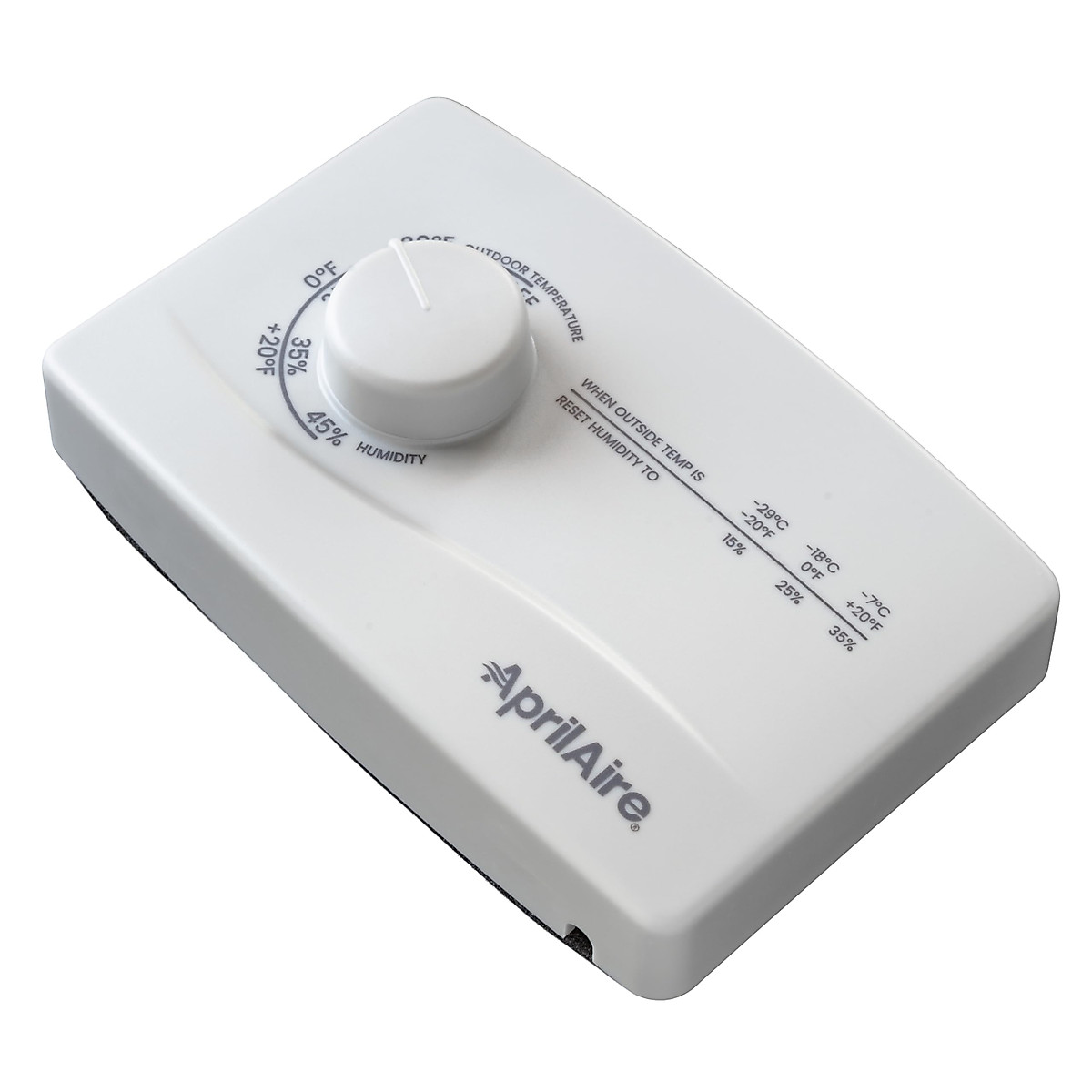AprilAire 4655 Manual Whole-House Duct or Wall Mounted Humidifier Control Humidistat for AprilAire Whole-House Humidifiers, Low Voltage 24VAC
