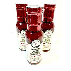 Fischer & Wieser The Original Roasted Raspberry Chipotle Sauce 10.5 Oz (Pack of 3)