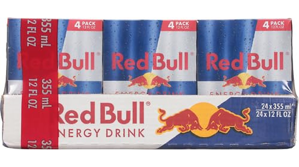 Red Bull Energy Drink - 12 Fl Oz, 24 Cans Pack