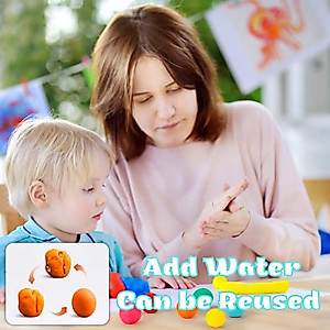 PHILODOGS Play-Masa Playdough 48 Pack of Non-Toxic Modeling Compound, 0.6 Ounce Each, Play Dough Bulk Sets for Kids Ages 3+