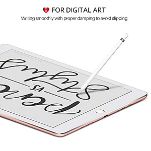 iCarez Matte Screen Protector for iPad Pro 12.9 (2015 2017 with Home Button Version) 12.9-inches, 2-Pack Anti-glare