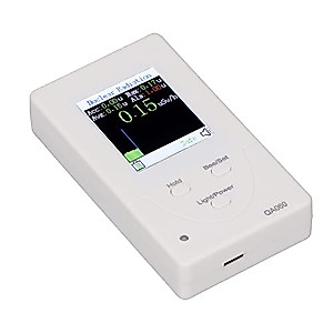 Portable Radiation Detector, Adjustable Brightness USB Charging High Sensitivity Radiation Dose Counter for Laboratory