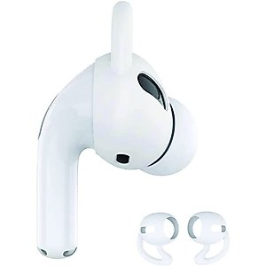 Single Left Replacement Earbuds for AirPods Pro 1st Generation with Detachable Ear Hooks L Left Ear Side