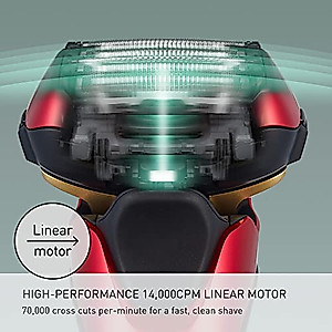 Panasonic ARC5 Electric Razor for Men with Pop-up Trimmer, Wet Dry 5 ...