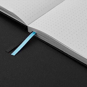 NEO SMARTPEN Lamy Digital Paper Notebook in Black │ 192 Pages of Bleed proof 80g Paper Bound in Thread Binding - with Soft Grey Dot Ruling │ Size 57 x 82.7 inches (145 x 210 mm),1236415
