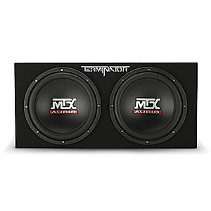 MTX Audio Terminator Series TNE212D 1,200-Watt Dual 12-Inch Sub Enclosure