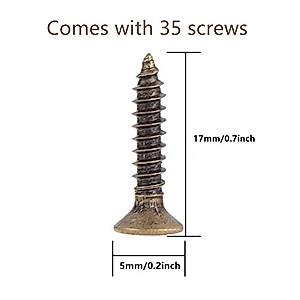 15 Pcs Wall Mounted Coat Hooks, Hooks for Wall, Mug Hooks, Hanger Hook with 35 Pieces Screws for Towel, Key, Robe, Coats, Scarf, Bag, Cap, Coffee Cup, Mugs