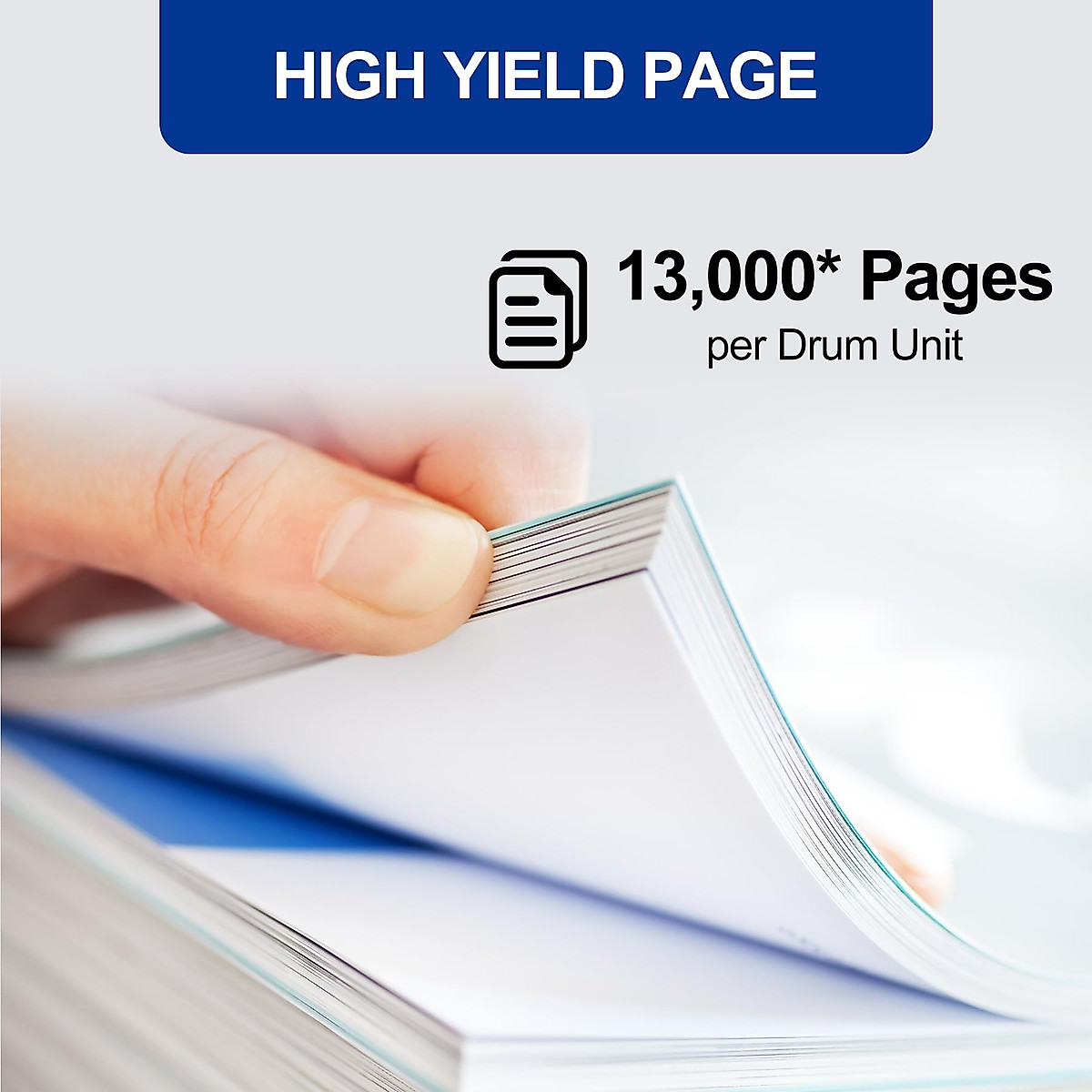 1 Pack DR630 Drum Unit, Compatible for Brother DR630 DR-630 Toner Replacement for HL-L2300D L2305W L2315DW L2320D MFC-L2680W L2685DW L2720DW L2740DW DCP-L2520DW L2540DW Printer