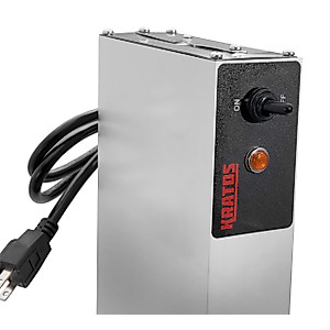 Kratos 28W-209 Commercial Electric Strip Warmer, 60" Long, Hardwired, 120V, 1400 Watts. Overhead Food Strip Heater