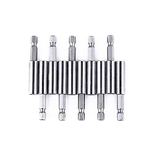 Rocaris 10 Pack Magnetic Extension Socket Drill Bit Holder 1/4" Hex Power Tools