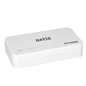Netis ST3105G Unmanaged 5-Port 10/100/1000M Gigabit Desktop Switch, Auto-Negotiation and Plug and Play, 10Gbps Capacity