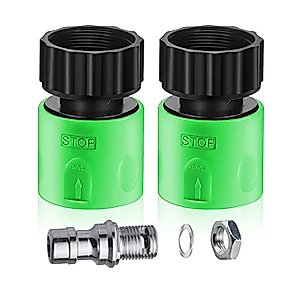 Haiouus Lawn Mower Deck Wash Kit, Compatible with MTD, Troy-Bilt, Craftsman Lawn Mower Tractor, Cub Cadet Deck Wash Adapter Quick Connect Attachment Kit, fits Riding Lawn Mower Cleaning Accessories